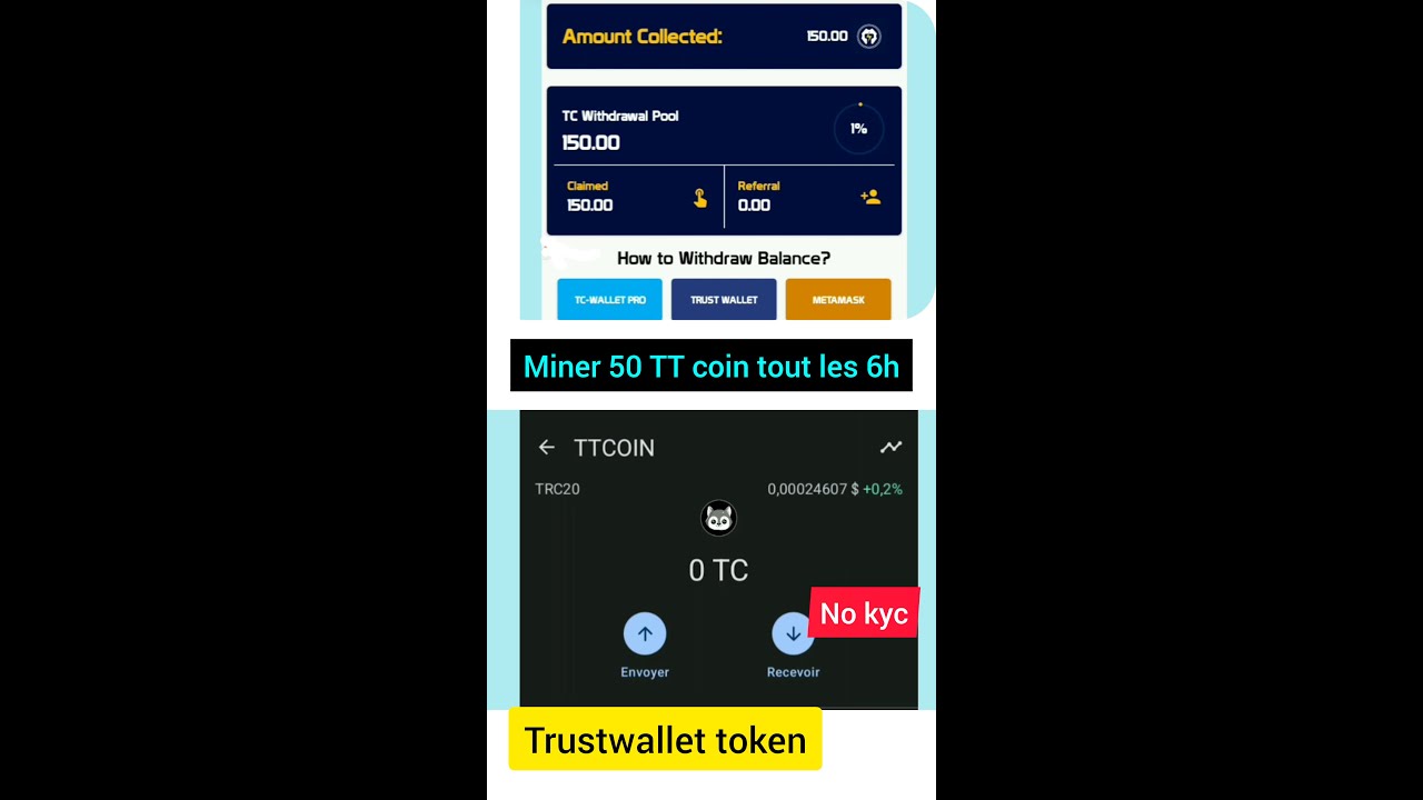TC NETWORK:INSCRIVEZ-VOUS ET MINER TTCOIN CHAQUE 6H. RETRAIT VIA ...
