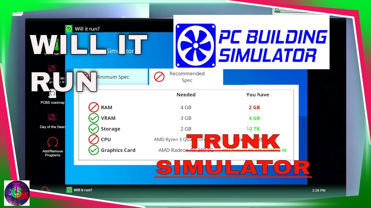pc building simulator--making a pc compatible for euro truck simulator ...
