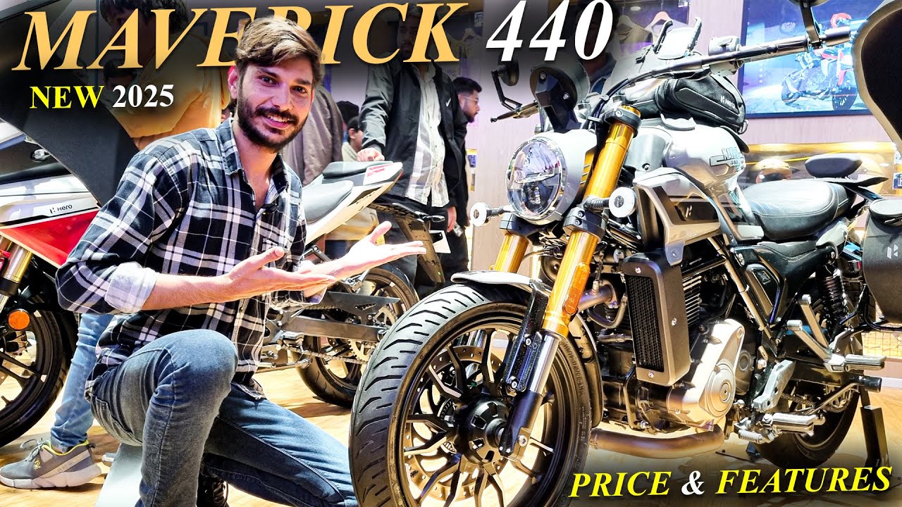 All New Hero Maverick 440 | Walkaround & Features Review - YouTube