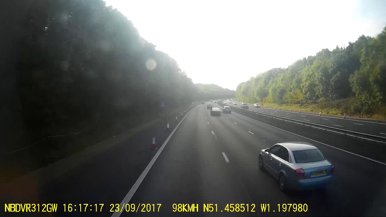 M4 Dashcam: Berkshire Bradfield, Ashampstead Common - North Hermitage ...