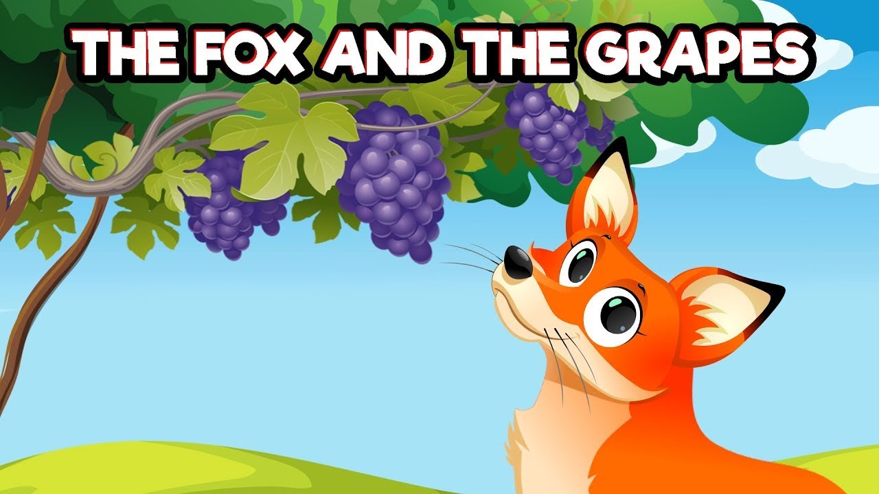 The Fox and the Grapes |The fox and sour grapes story in english |The ...