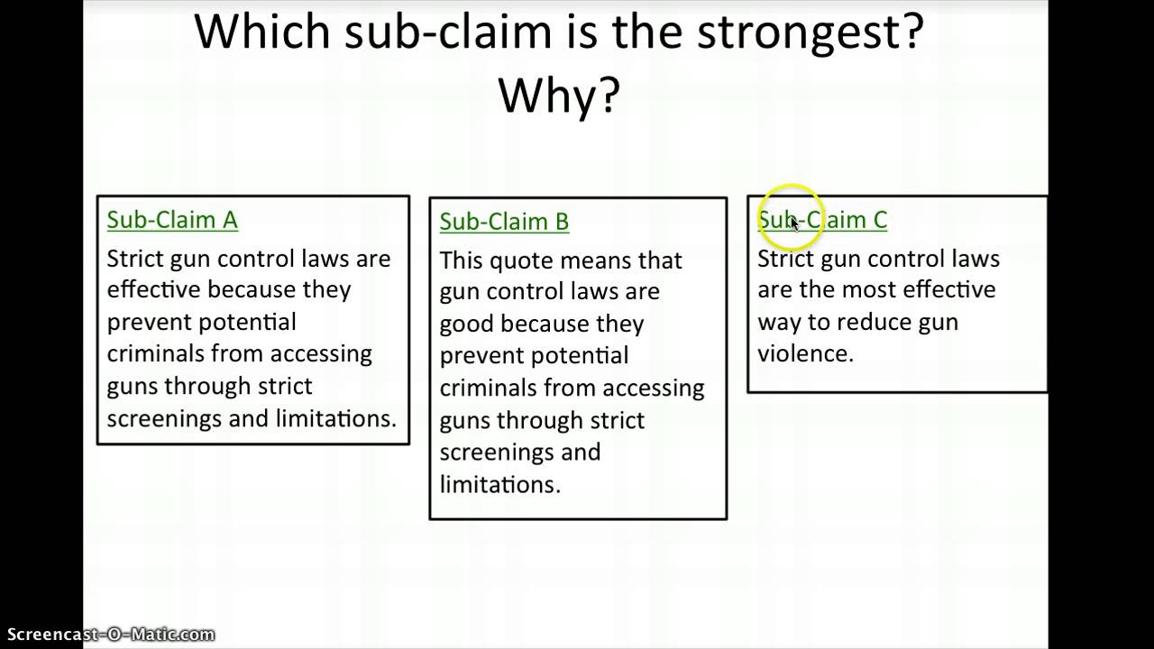 Argument Map - YouTube