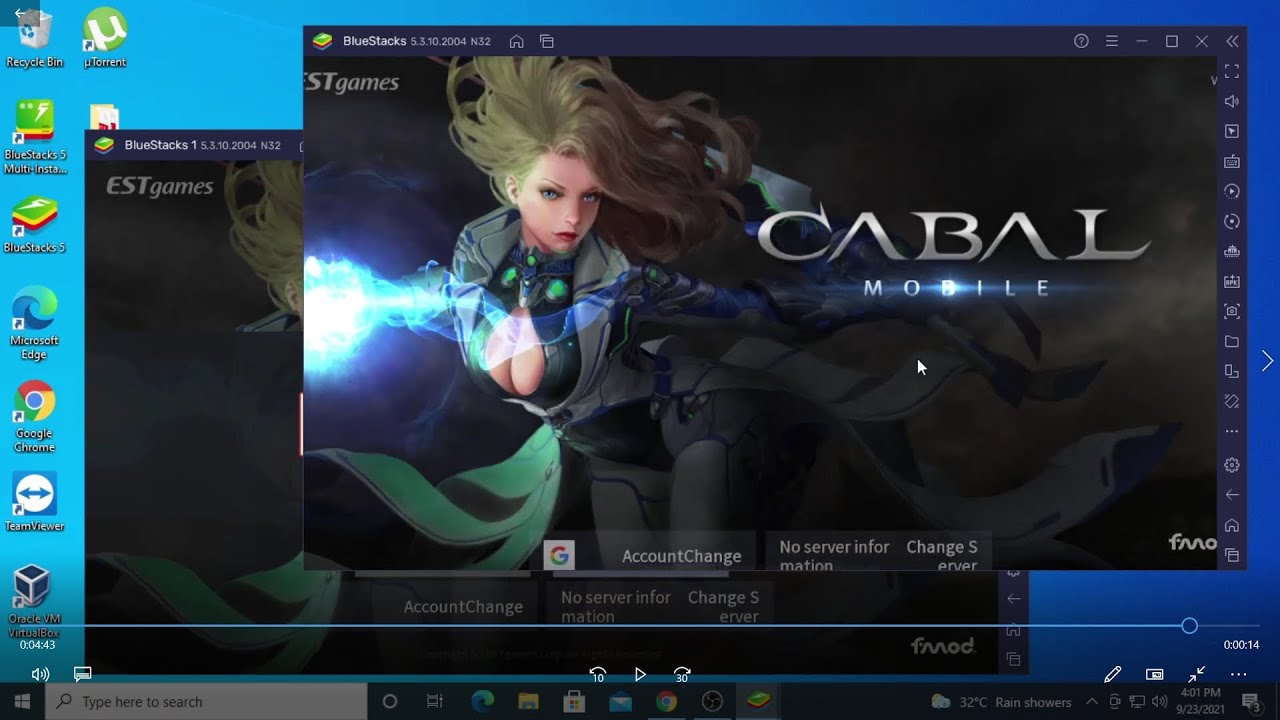CABAL M | DUAL OR MULTI USER - Using the Android Emulator - YouTube