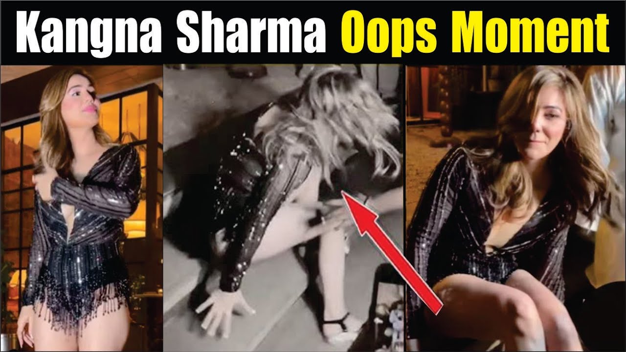 Kangna Sharma Oops Moment Video | Actress Kangana Sharma Falls Down Wearing High Heels | Kangna ...
