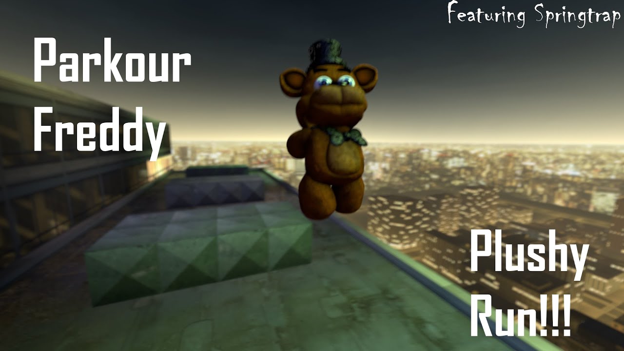 Parkour Freddy Plushy Run!!! [SFM] - YouTube