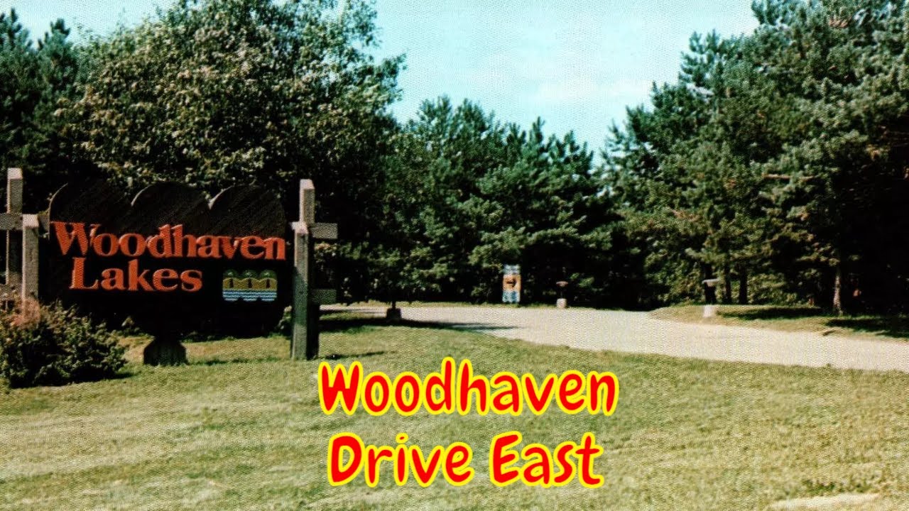 Woodhaven Lakes Campground Tour Woodhaven Drive East - YouTube