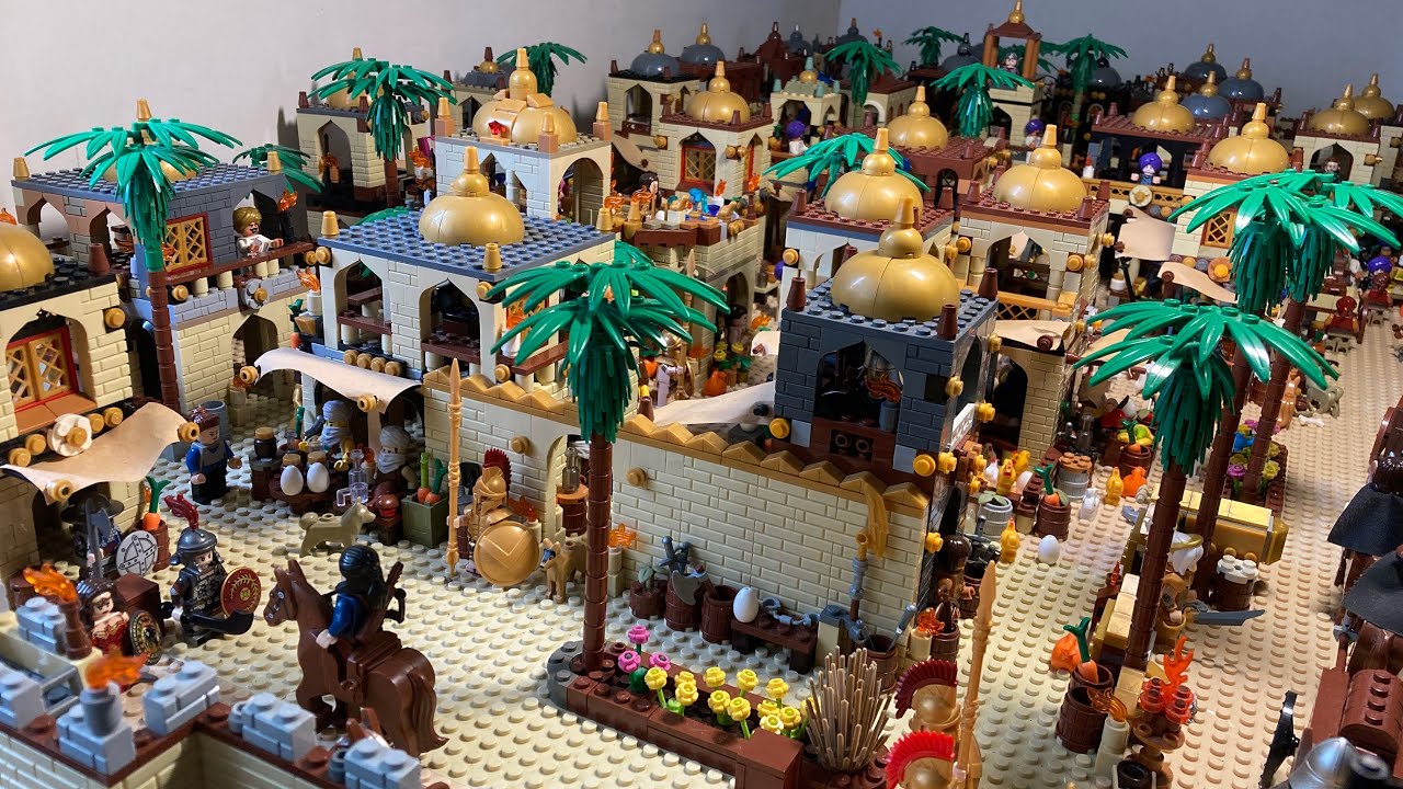 Lego Prince of Persia village MOC #lego #moc #princeofpersia #legomoc # ...