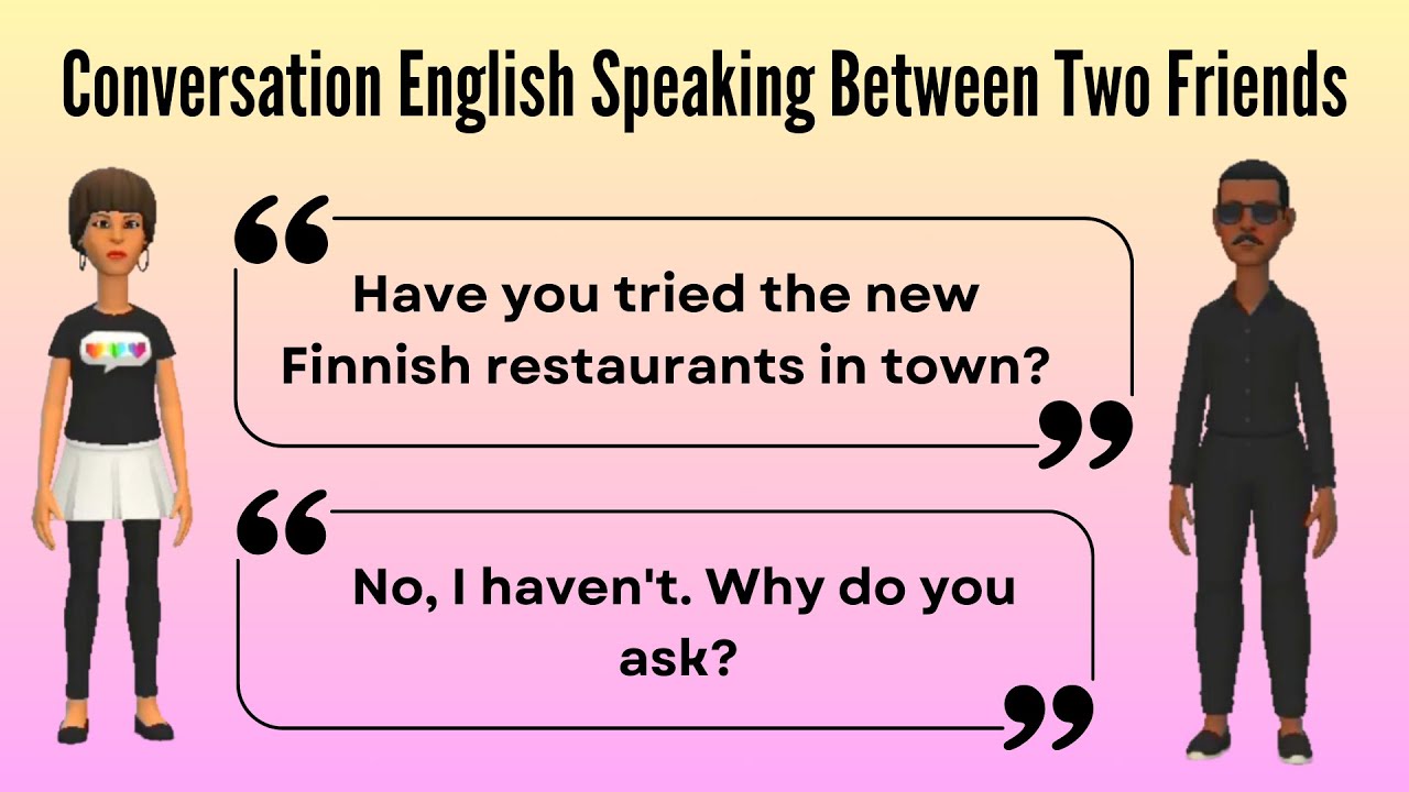 Conversation English Speaking Between Two Friends |Improve English ...