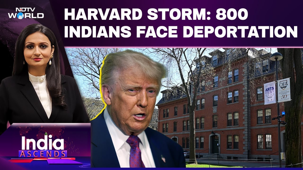 Trump Harvard University | Harvard Vs Trump: 800 Indian Students Face ...