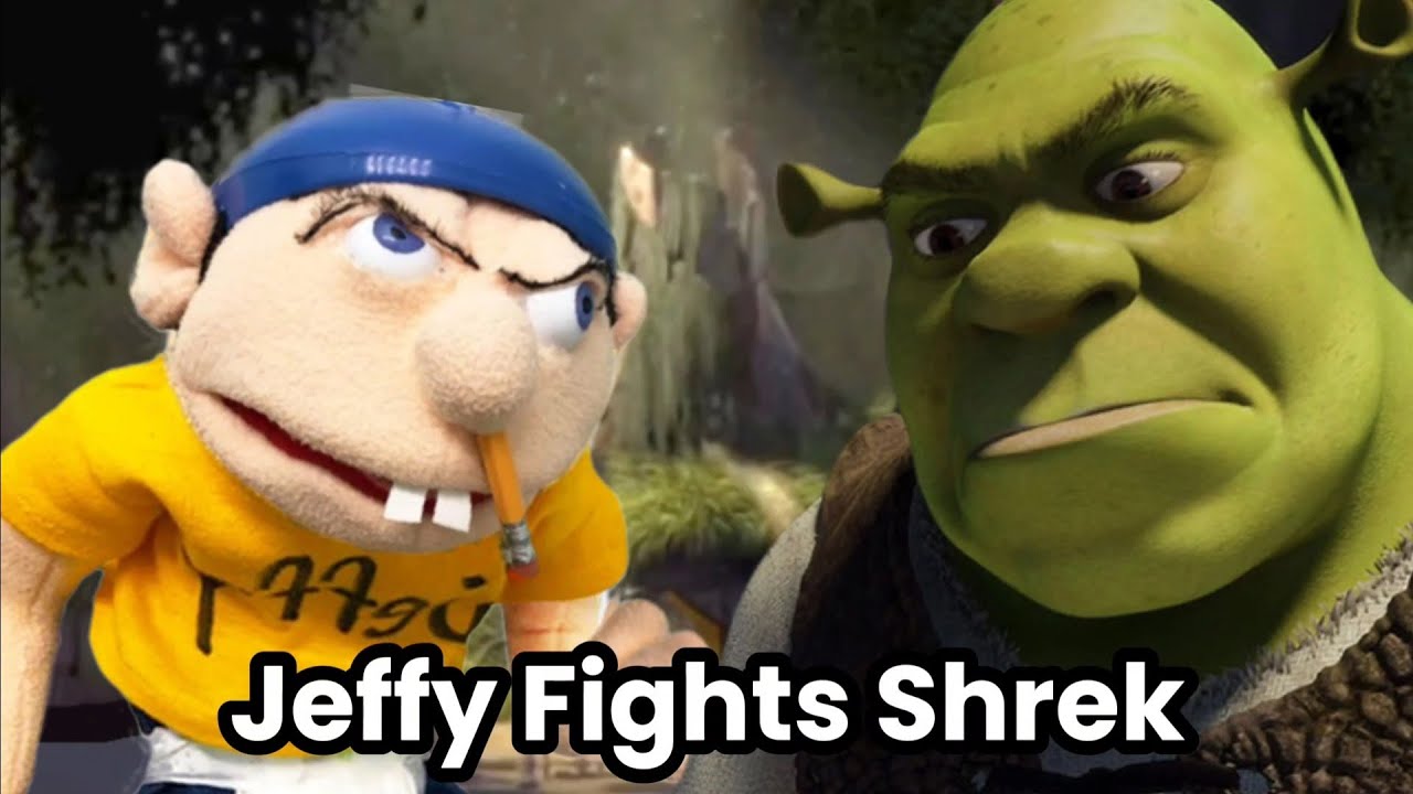 Jeffy Fights Shrek! - YouTube