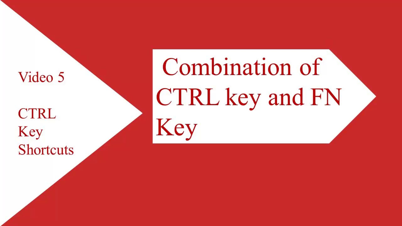 Excel Shortcuts Combination of CTRL key and function key - YouTube