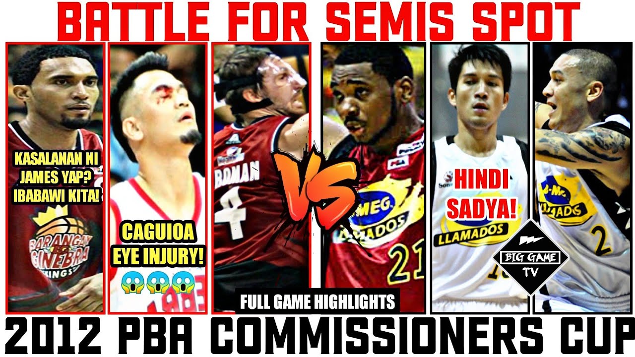 Brgy Ginebra vs Bmeg BATTLE FOR SEMIS SPOT l Full Game Highlights 2012 ...
