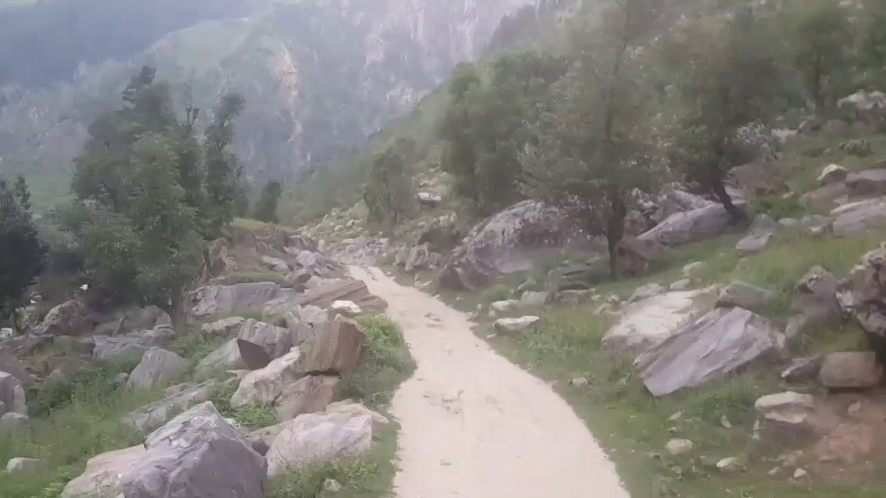 Travelling back from Shounter Valley Azad Kashmir - YouTube