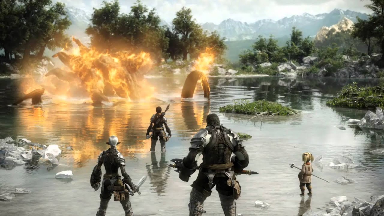 Final Fantasy XIV 1.0 en Español - Introduccion (Opening Movie) - YouTube