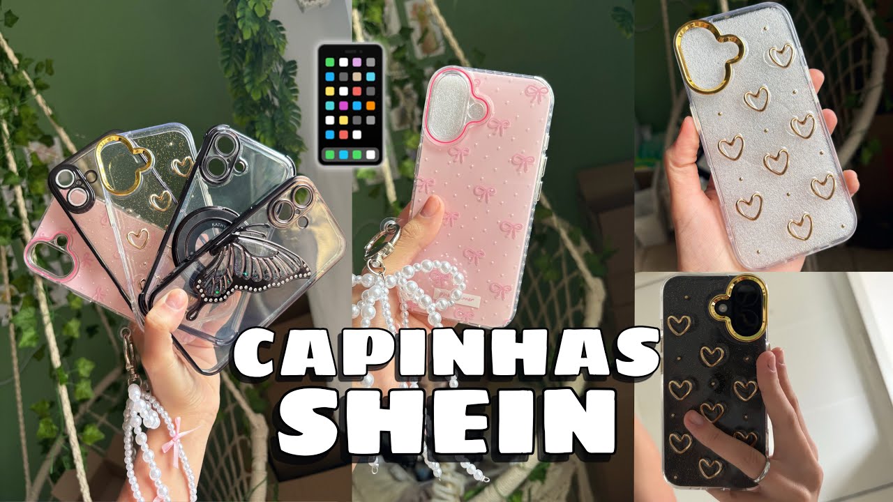 COMPRINHAS DE CAPINHAS PARA IPHONE 16 NA SHEIN - YouTube