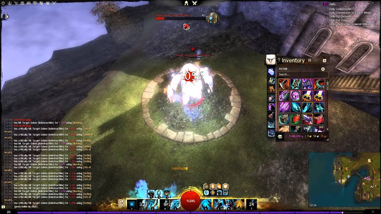 GW2 Guardian PvE Class Guide - Scepter/Torch Rotation - YouTube