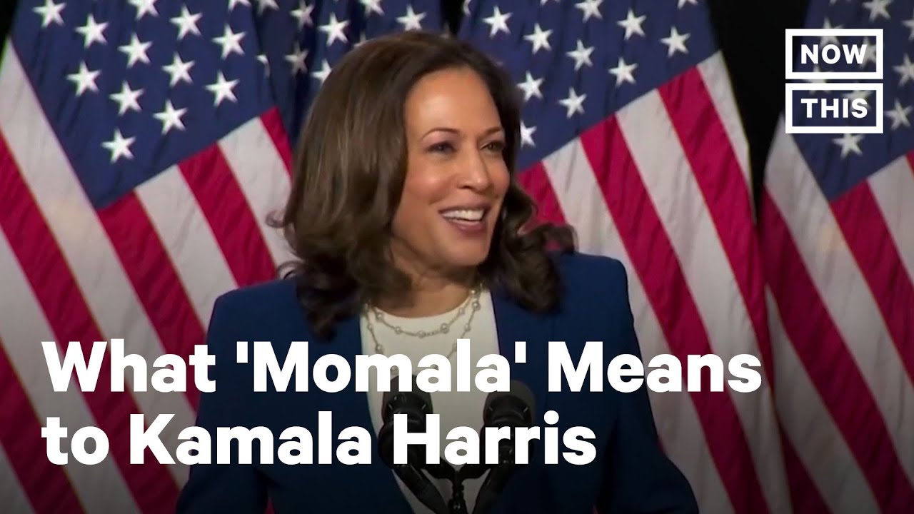 Kamala Talks About Family And 'Momala' Title | NowThis - YouTube