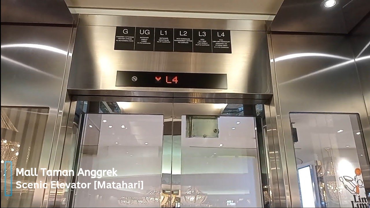 Sigma DI2 Scenic Elevator at Mal Taman Anggrek [Matahari Side] - YouTube