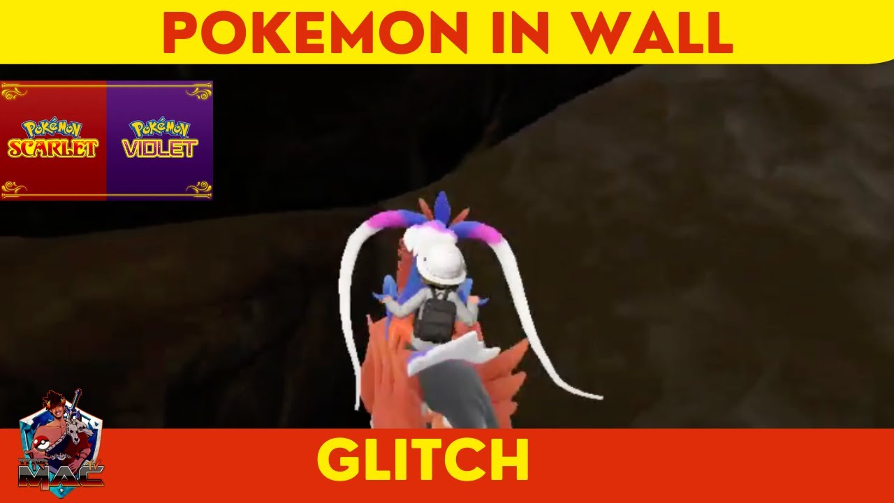 POKEMON IN WALL GLITCH!! || Pokemon Scarlet and Violet - YouTube