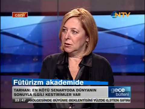 Fütürist Ufuk Tarhan - NTV Gece Bülteni - ODTÜ de Fütürizm Dersi Başladı. Fütürizm Nedir?