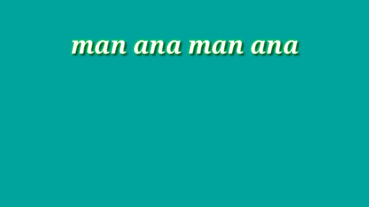 Man ana merdu - YouTube
