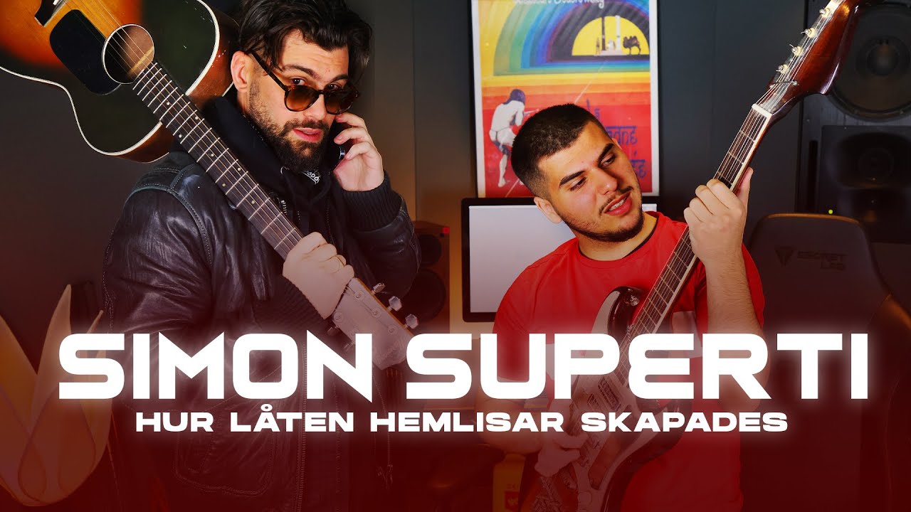 Simon Superti visar hur låten "Hemlisar" skapades - YouTube