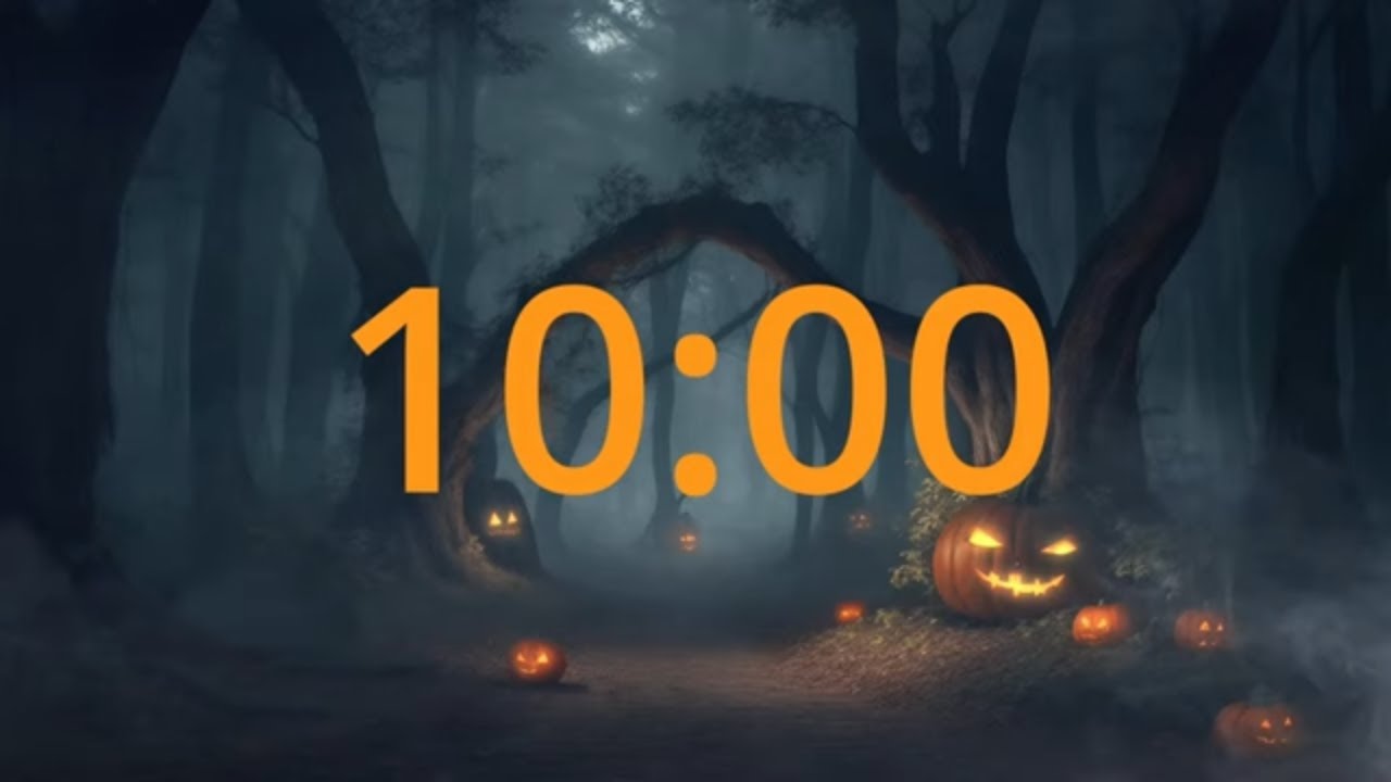 10 minutes Halloween countdown timer #halloween #halloween2023 # ...