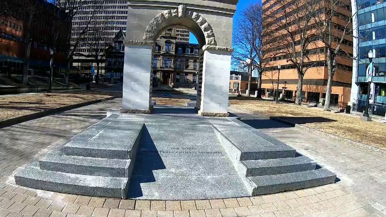 Halifax Downtown, NS, Canada. Bright Sunny Day Walk - YouTube