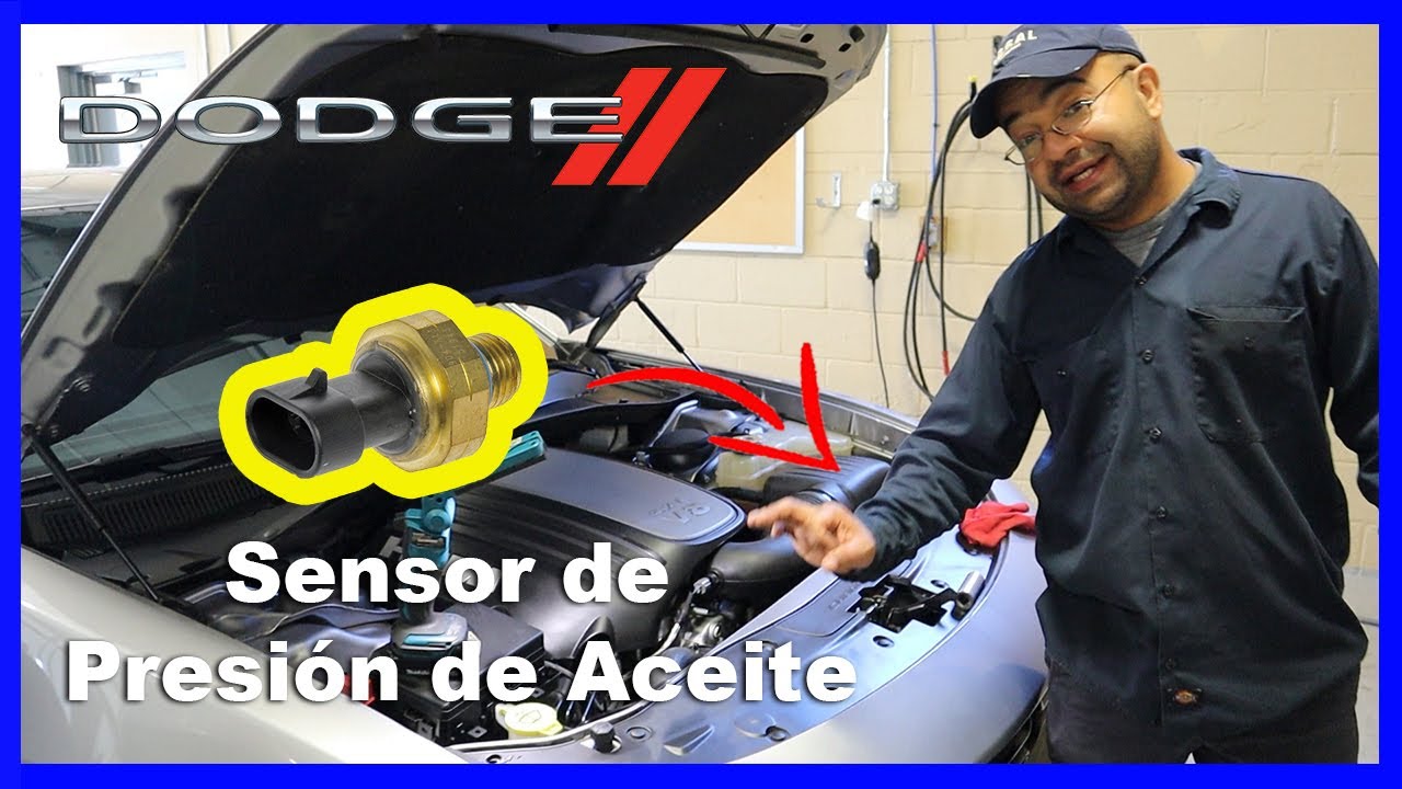 P0520 Sensor de Presión de Aceite HEMI Dodge Charger 2017 5.7L - YouTube
