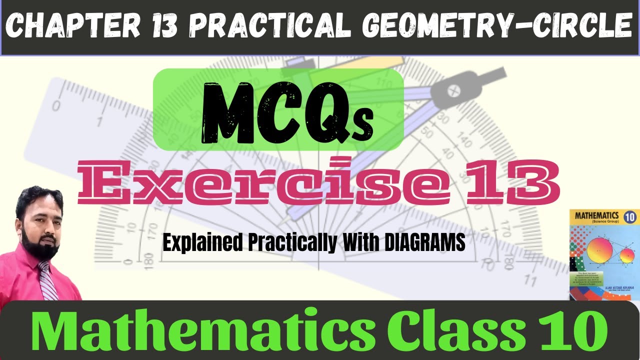 MCQs CHAPTER 13 | Practical Geometry Circle | 10th Math | THE STUDY ...