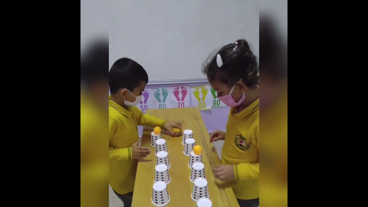 Eğlenceli Sınıf Oyunları/Pinpon topu oyunları/Çocuk Oyunları # ...