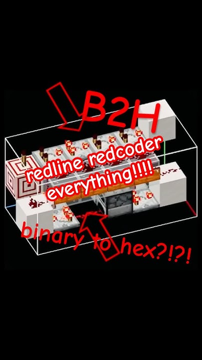 …where to REDLINE REDCODER?- 3/3 | advance redstoners components # ...