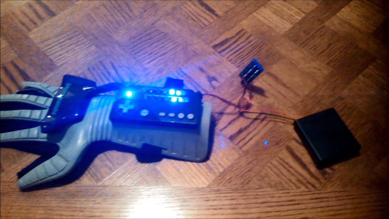 LED Power Glove - a quick little project - YouTube