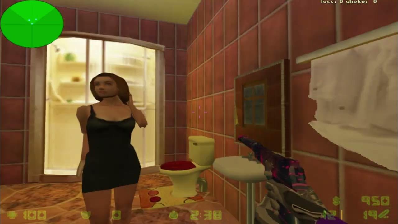 wtf GIRLS OF EASY VIRTUE IN CS? map: cs_xmas_house cs 1.6 review / prosto pokazal kartu i devki ...