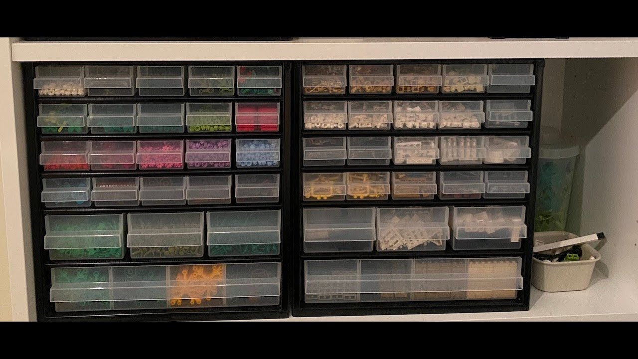 Lego Pieces Sorting System in the Lego Room (DUTCH) - YouTube