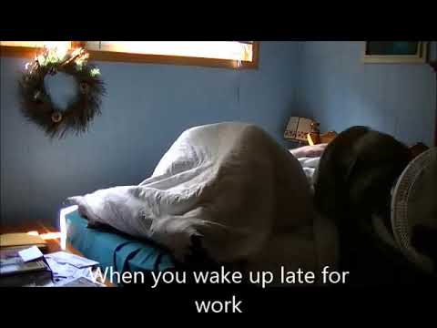 When You Wake Up Late For Work - YouTube