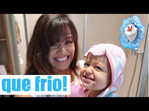 ROTINA DO BEBÊ: BANHO NO INVERNO DE PARIS | RÊ ANDRADE