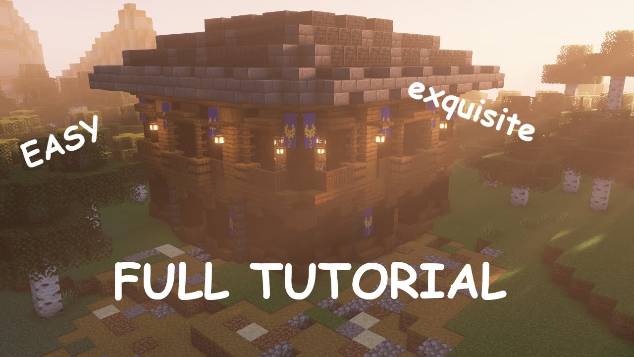 Minecraft: Guild Hall tutorial for 1.17+ - YouTube