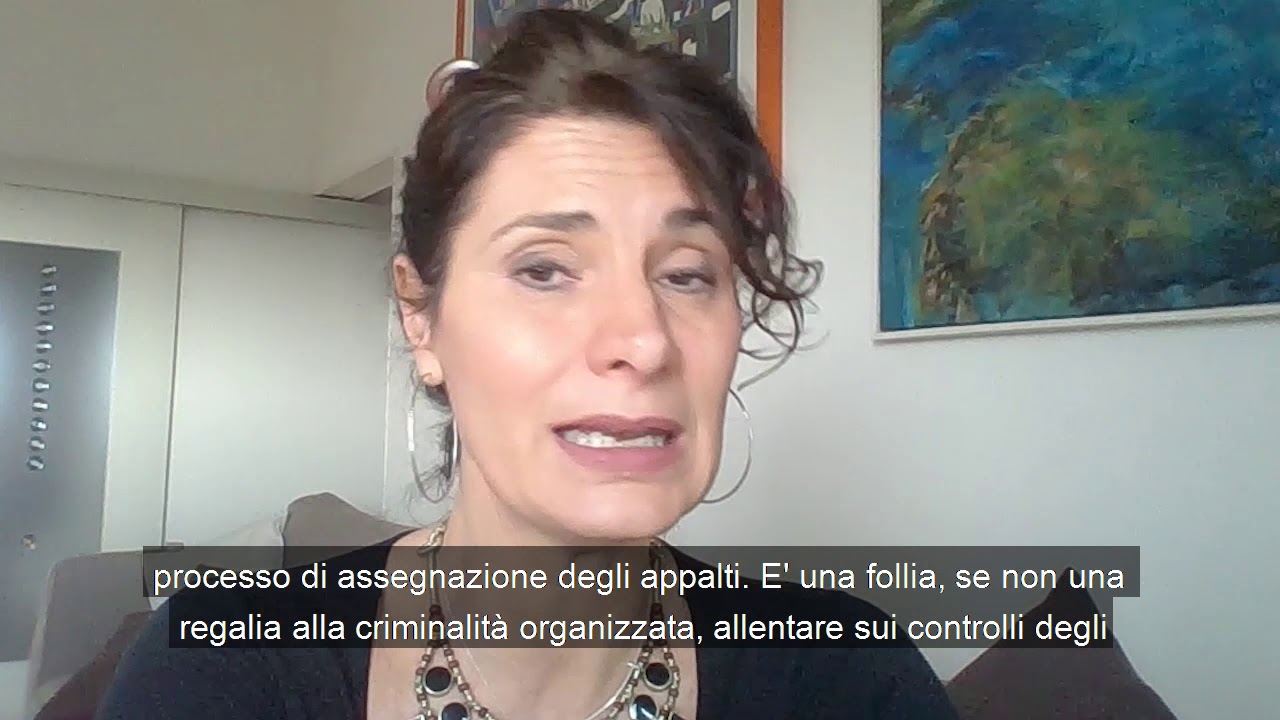 Stefania Pellegrini (docente del corso "Mafie e antimafia"- UniBo) per ...