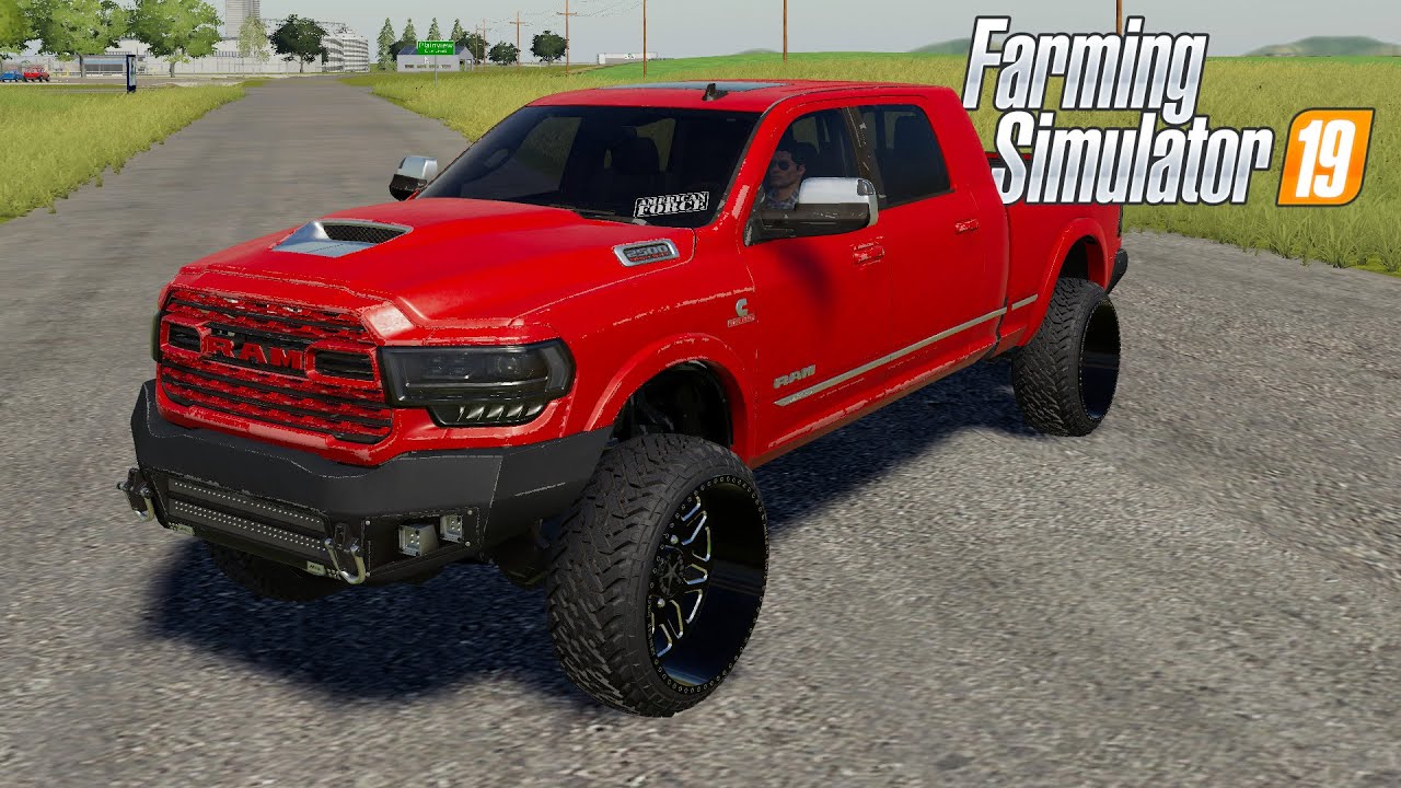 FS19 - 2021 Dodge Ram 2500 - Car mod for Farming Simulator 2019 ...