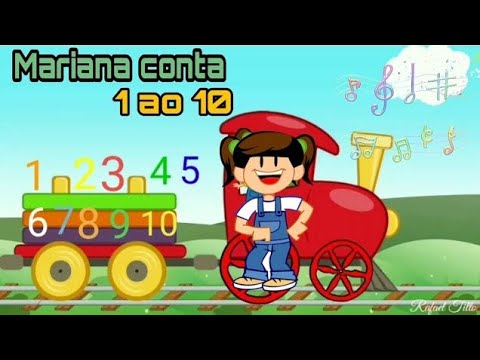 Mariana conta 1 ao 10 / Ana Viva Mariana - YouTube