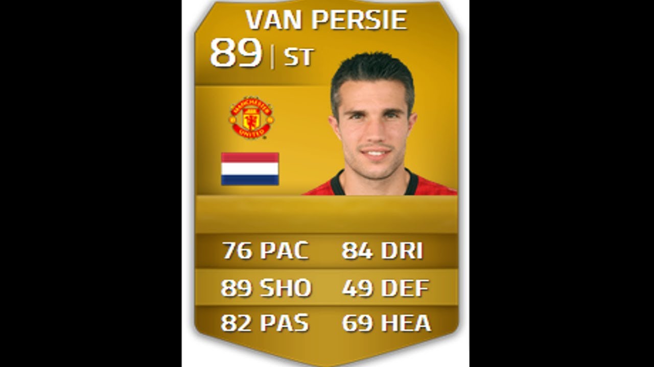 FIFA 14 | Player Reviews : Robin Van Persie 89 (In Game Stats and ...