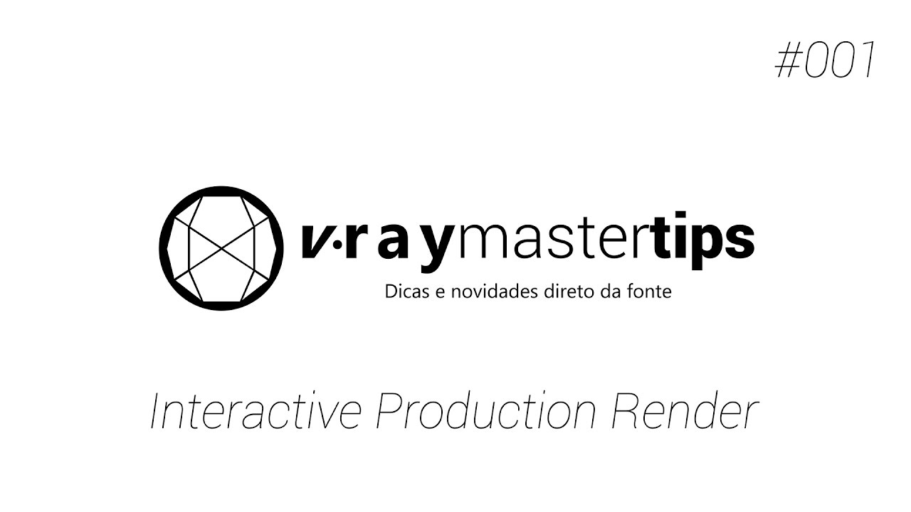 V-Ray Master Tips #001 - IPR - YouTube