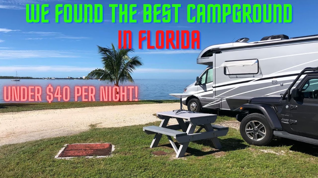 We drove 4 hours to the best campground in Florida / Key West camping ...
