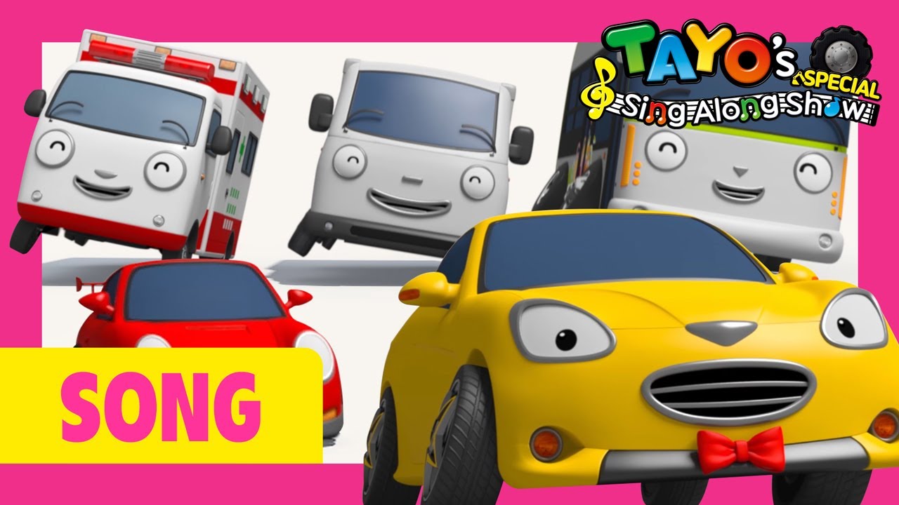 Learn Colors Song l Dance Party for Cars l Tayo Sing Along Special l ...