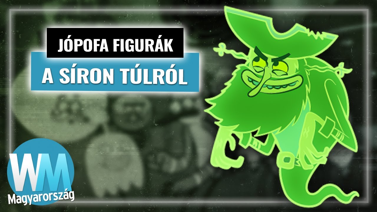 Top 10 felejthetetlen rajzfilmes szellem - YouTube