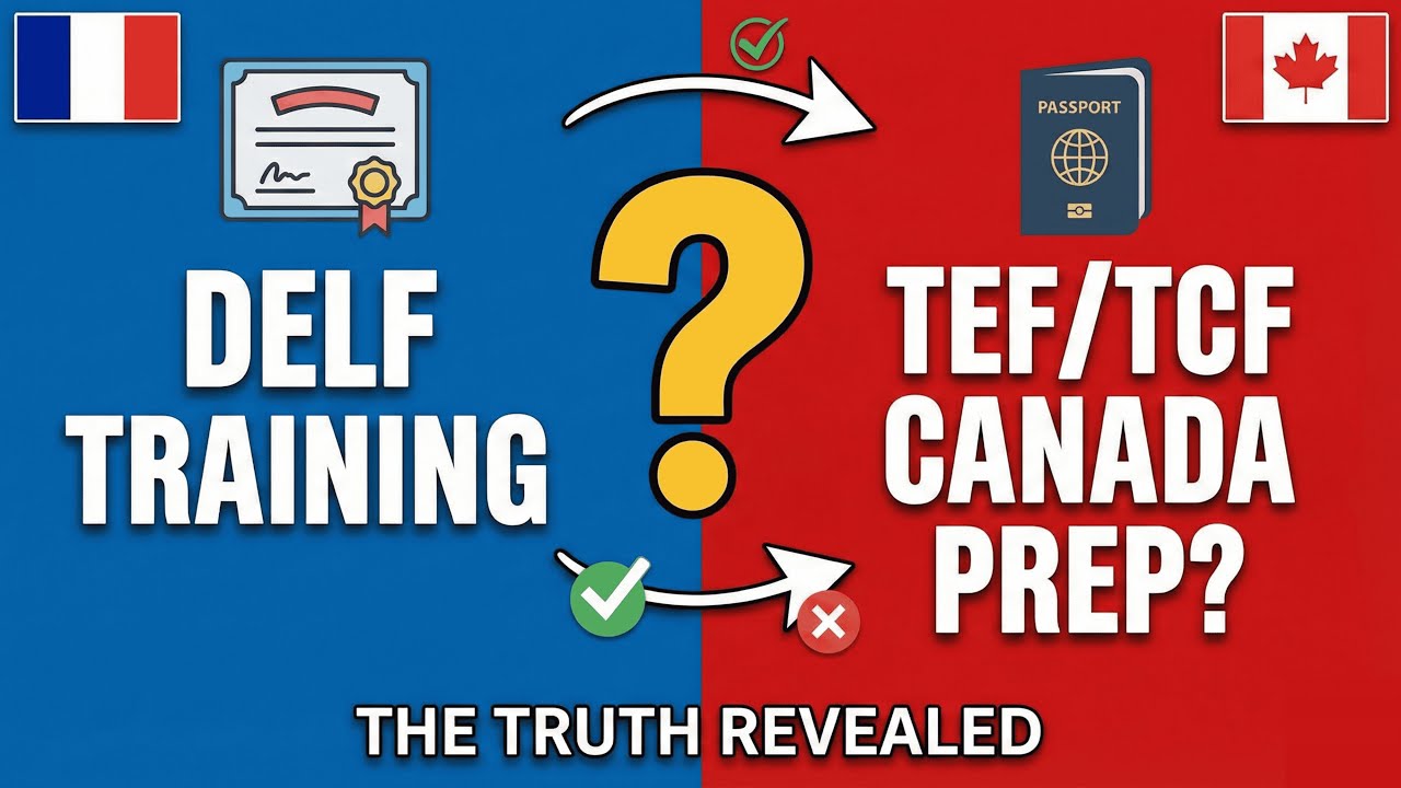 French: DELF Training works for TEF/TCF Canada Prep? - YouTube