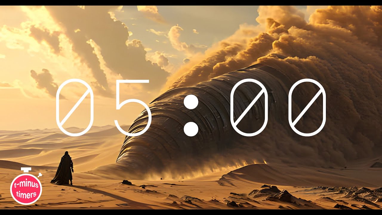 5 Minute Timer | Dune Inspired, Cinematic Instrumental Playlist - YouTube