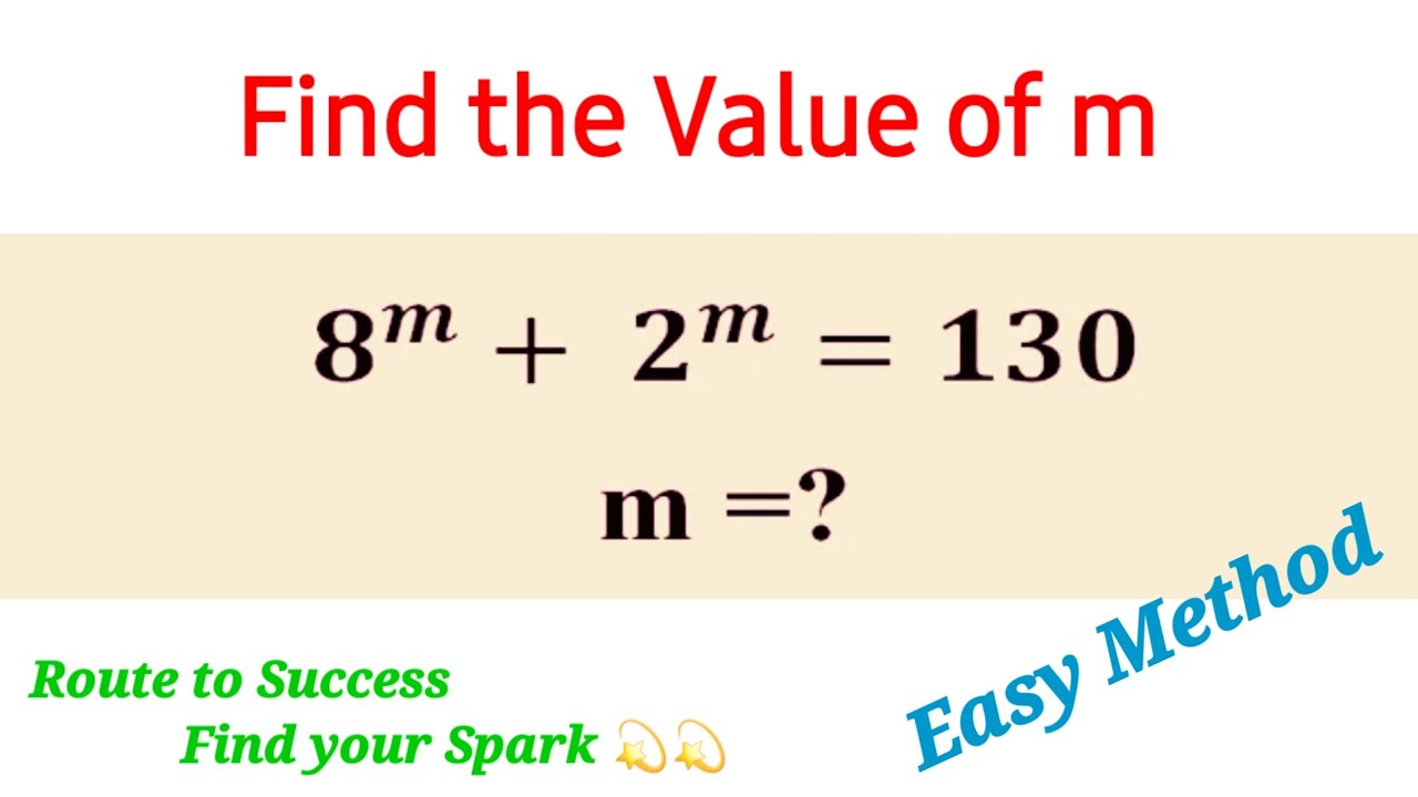 An Amazing Exponential Equation || Find all roots of Equation - YouTube