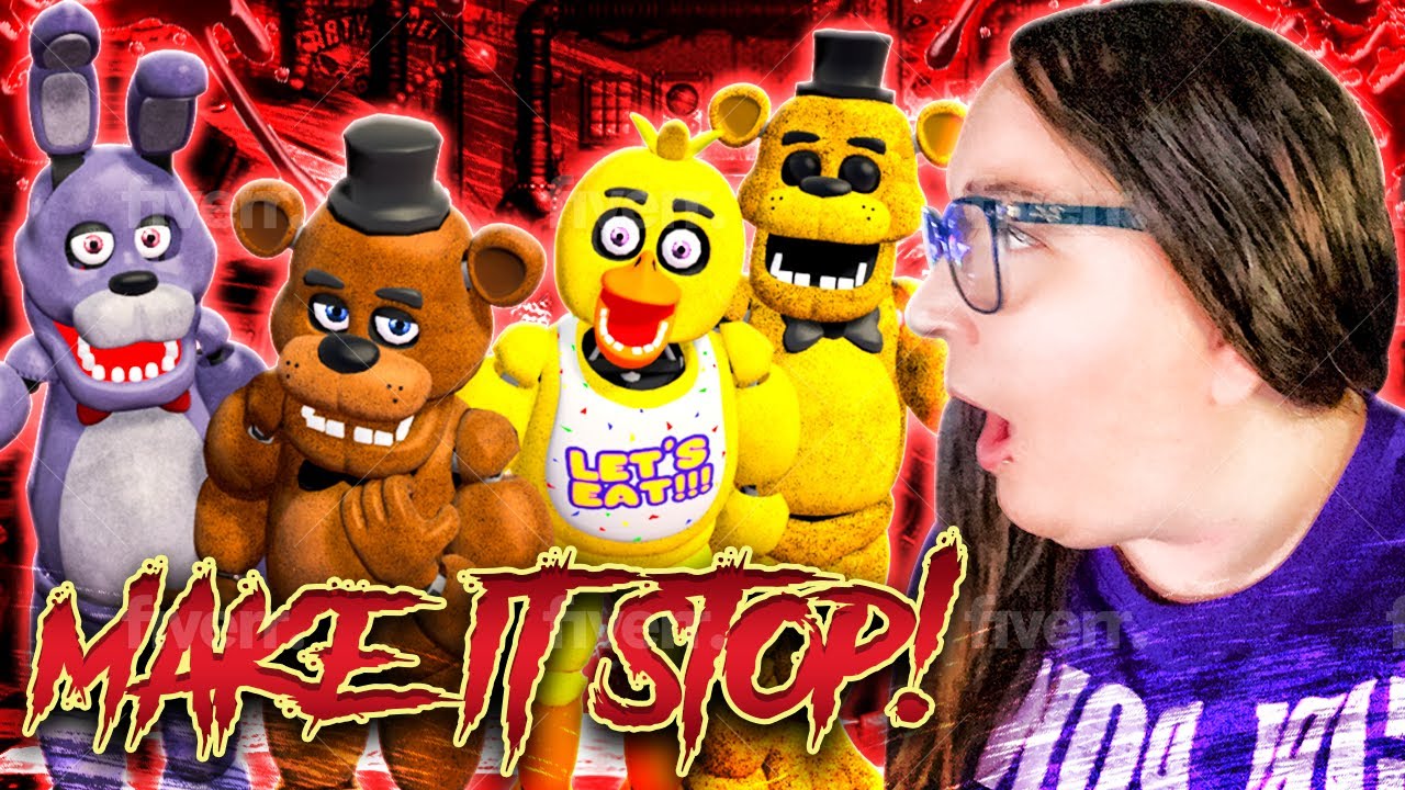 THIS GAME MAKES ME PARANOID!!!! (Freaky Freddy Fridays) Five Nights At ...